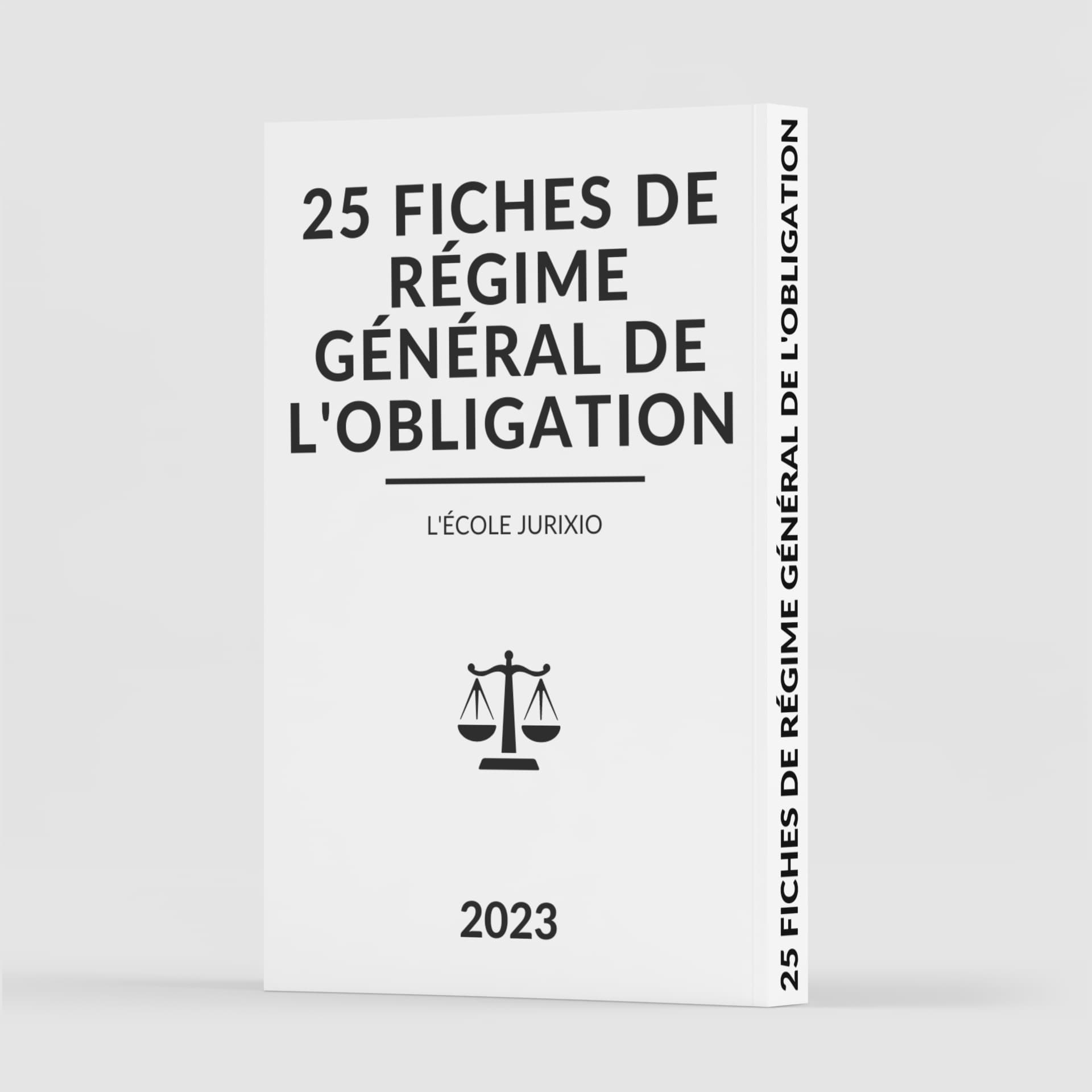 Régime général des obligations livre (PDF) - Jurixio